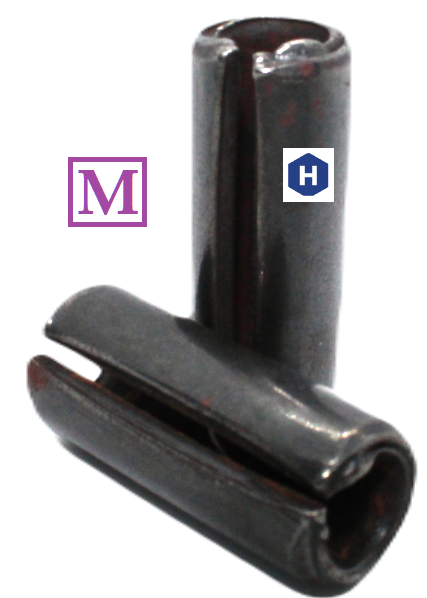 Metric Split Roll Pins (Spring Pin) – Hardware Everywhere