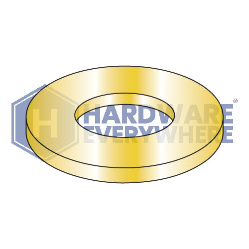 #12 FLAT WASHERS / Steel / Zinc Yellow – Hardware Everywhere