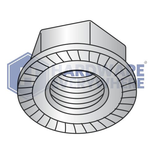 M10-1.5 METRIC SERRATED FLANGE NUTS / A2 Stainless / Plain – Hardware ...