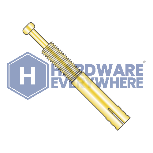 5/16 x 2 EXPANSION PIN ANCHORS / Steel / Zinc Yellow – Hardware Everywhere