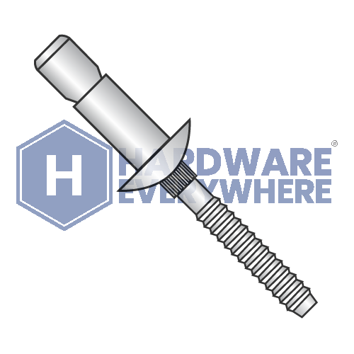 1/4X.350-.625 Protruding Head Structural Rivet Stainless Steel ...