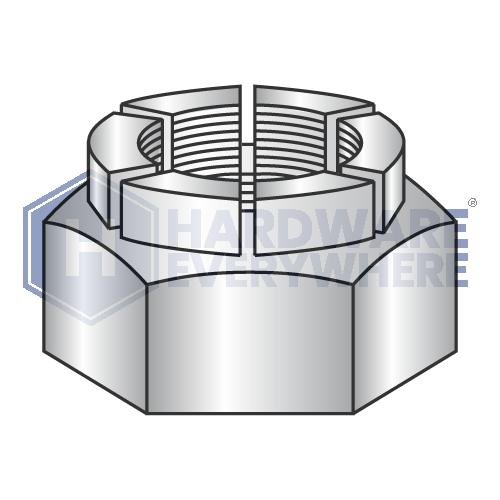 1 1/4-7 FLEX LOCK NUTS / Heavy Hex / Steel / Cadium – Hardware Everywhere