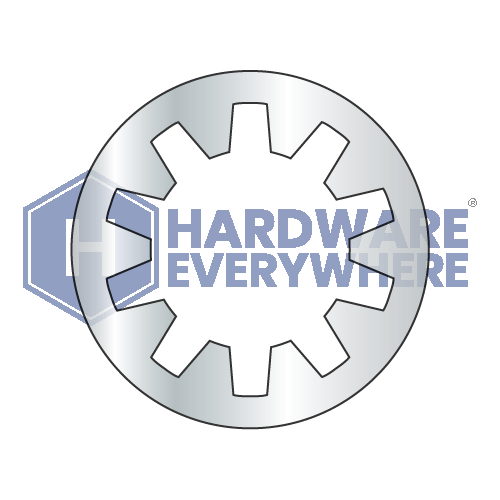 #4 INTERNAL TOOTH LOCK WASHERS / Steel / Zinc – Hardware Everywhere